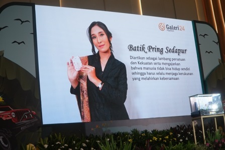 Komitmen Lestarikan Busaya Nusantara, Galeri 24 Luncurkan Buku Batik Series